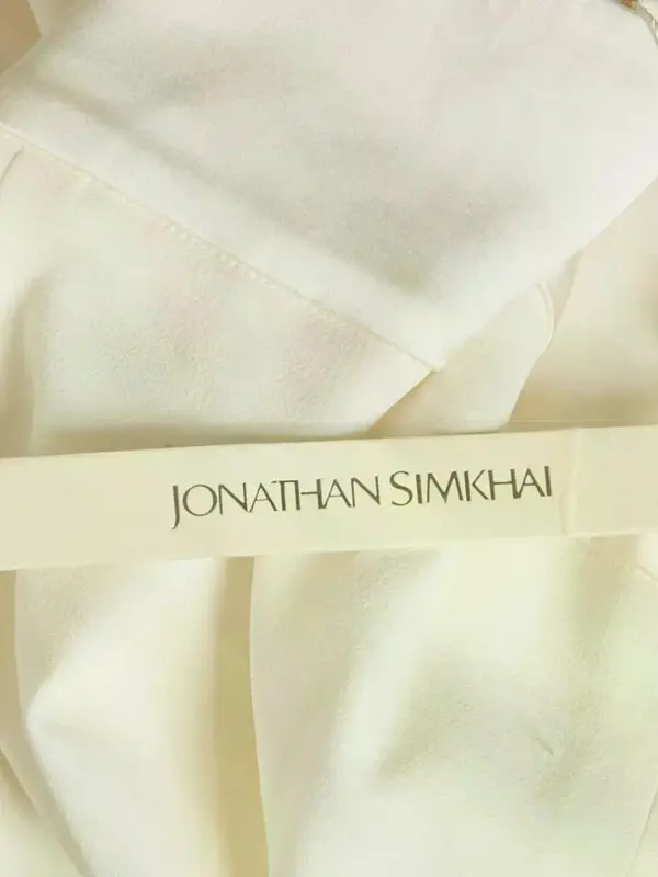 Simkhai Satin-trim Crepe Trousers