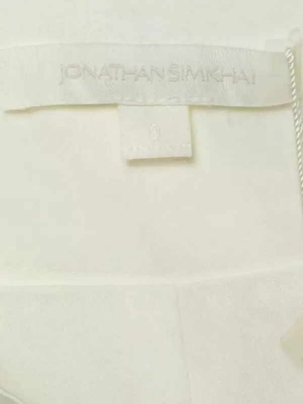 Simkhai Satin-trim Crepe Trousers