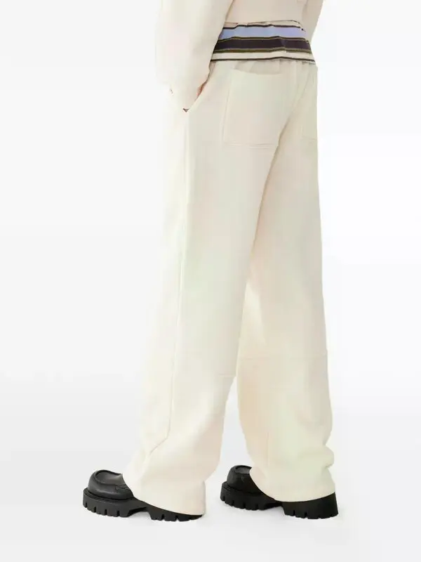 STUDIO TOMBOY Fleece-lined Track Pants - Neutrals
