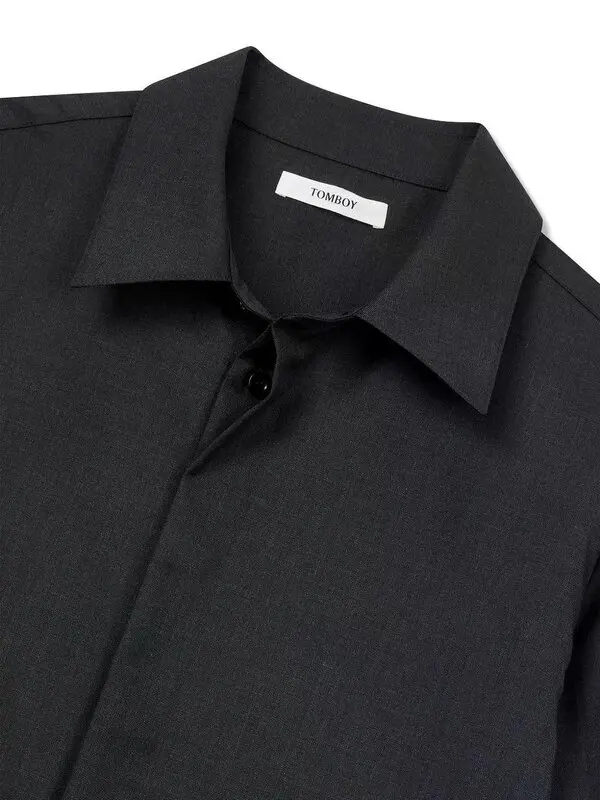 STUDIO TOMBOY Concealed-button Shirt