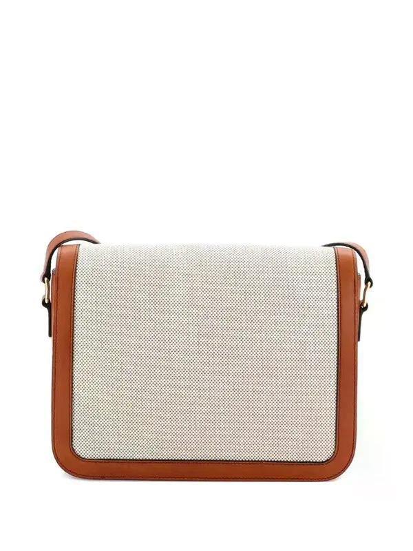 Celine Triomphe Canvas Shoulder Bag - Brown