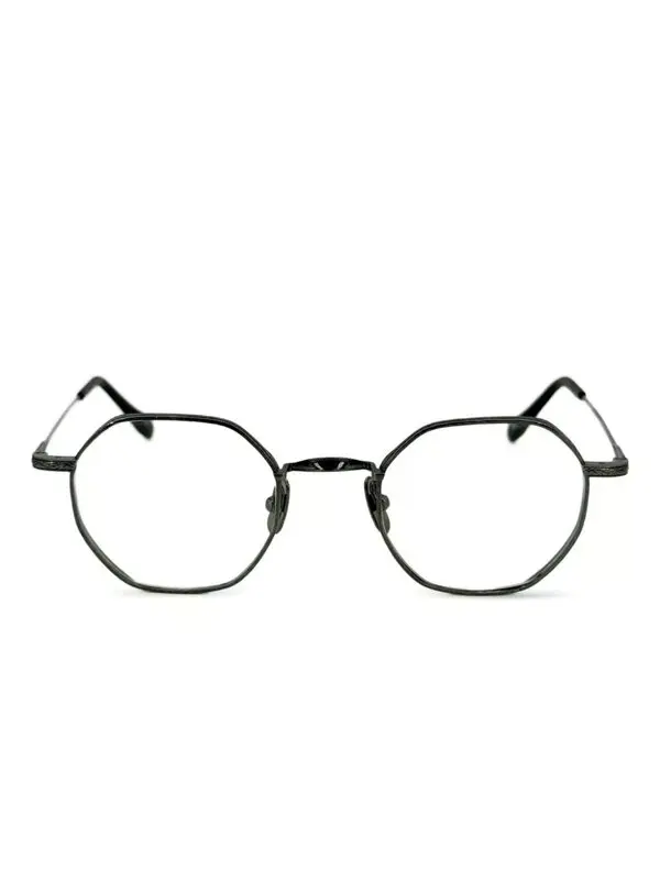 YELLOWS PLUS Sid Octagon-frame Glasses - Grey