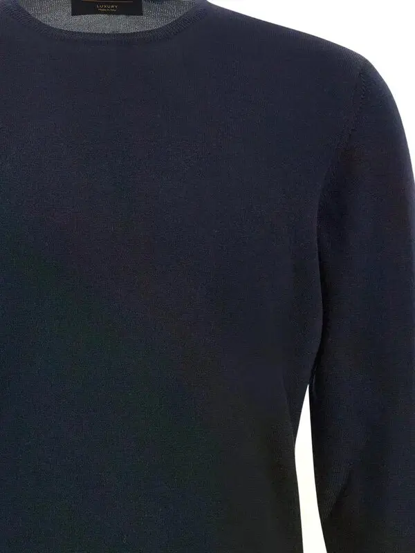 GRAN SASSO Merino Wool Crew Neck Sweater