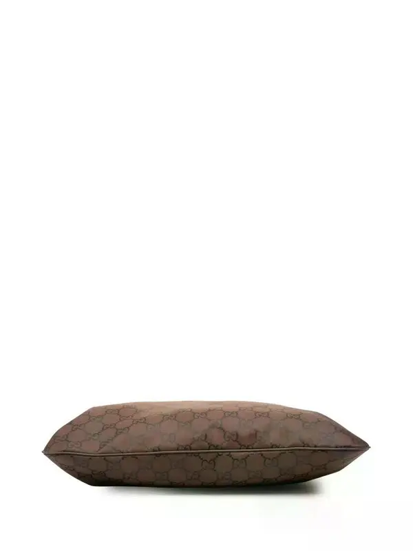 Gucci Gg Nylon Crossbody Bag - Brown