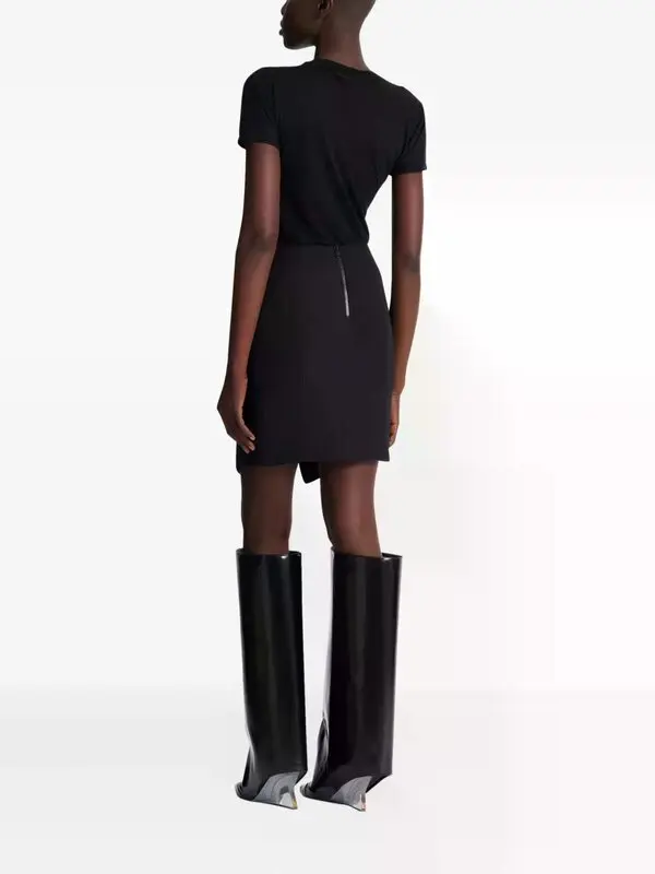 Balmain Grain De Poudre Mini Skirt