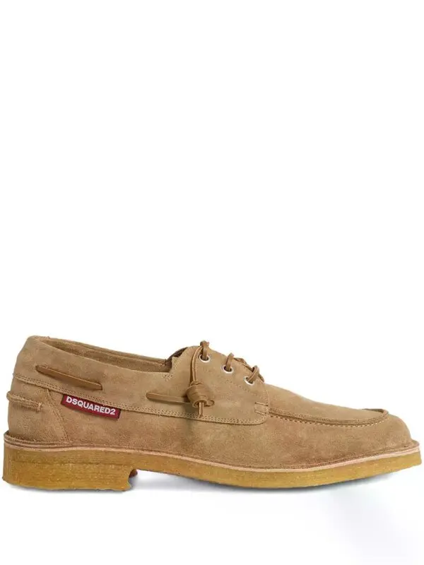 Dsquared2 Neoclassic Suede Boat Shoes