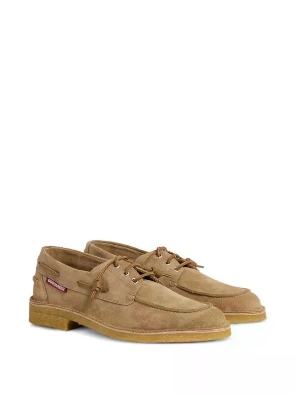Dsquared2 Neoclassic Suede Boat Shoes