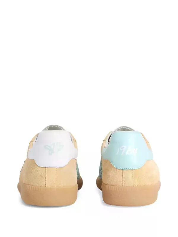 Dsquared2 Rebels" Suede And Leather Low Top Sneakers - Neutrals