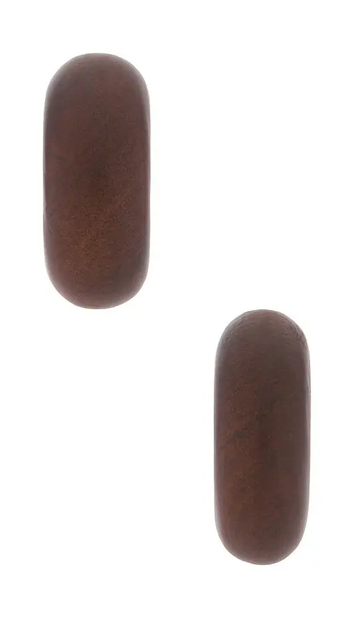 UNCOMMON MATTERS Beam Earrings - Brown