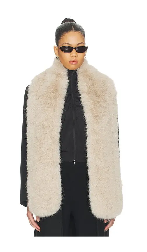 UNREAL FUR West End Scarf - Tan