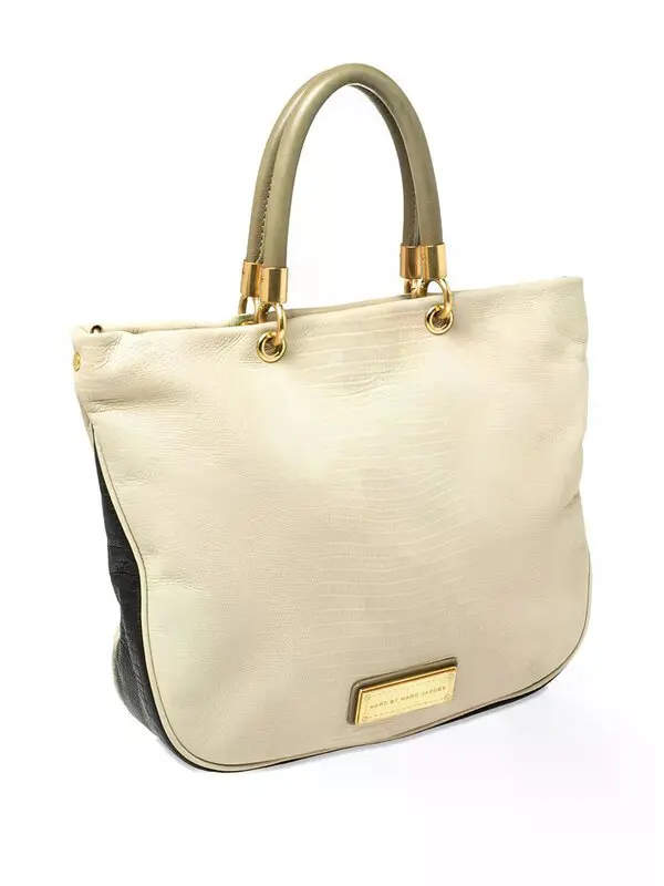 Marc Jacobs Leather Tote - Neutrals