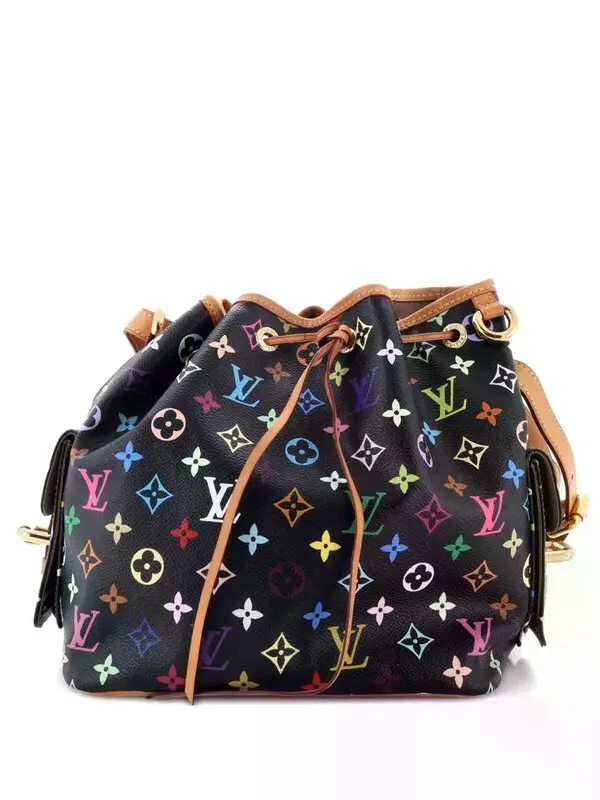 LOUIS VUITTON Petit Noe Monogram Multicolor Bucket Bag