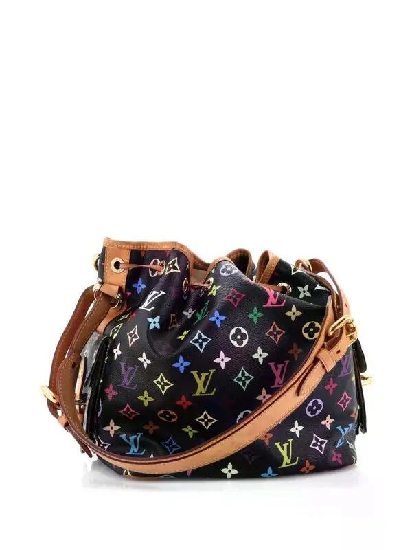 LOUIS VUITTON Petit Noe Monogram Multicolor Bucket Bag