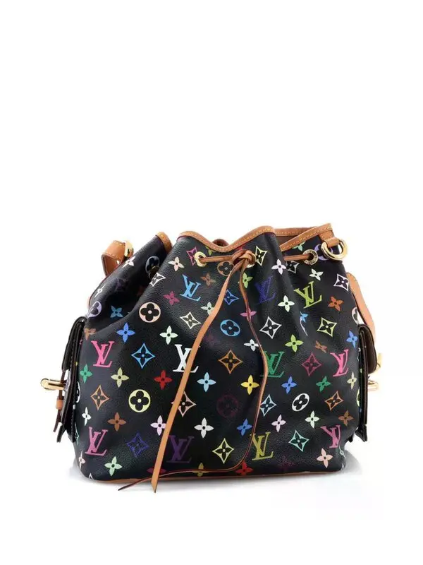 LOUIS VUITTON Petit Noe Monogram Multicolor Bucket Bag