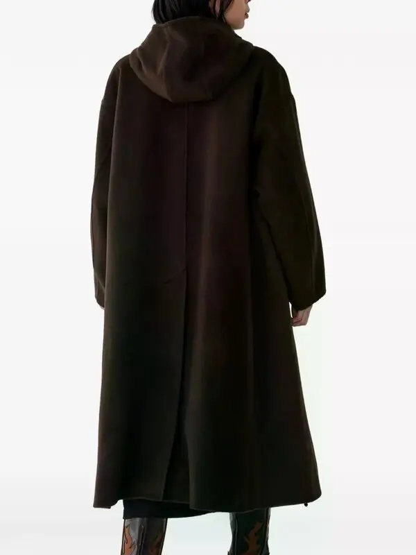 STUDIO TOMBOY Hooded Wool Coat