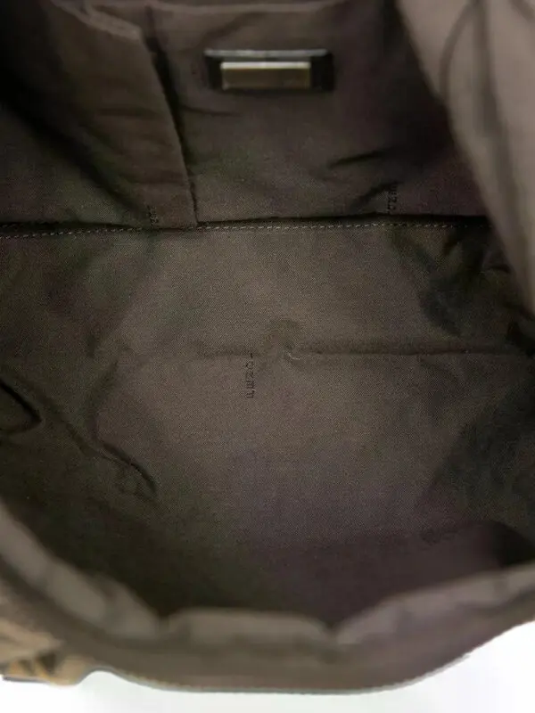 Fendi Zucca Canvas Borsa B Hobo Bag