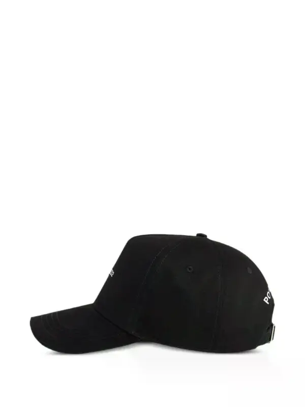 Dsquared2 Baseball Cap With Printed Logo - Black