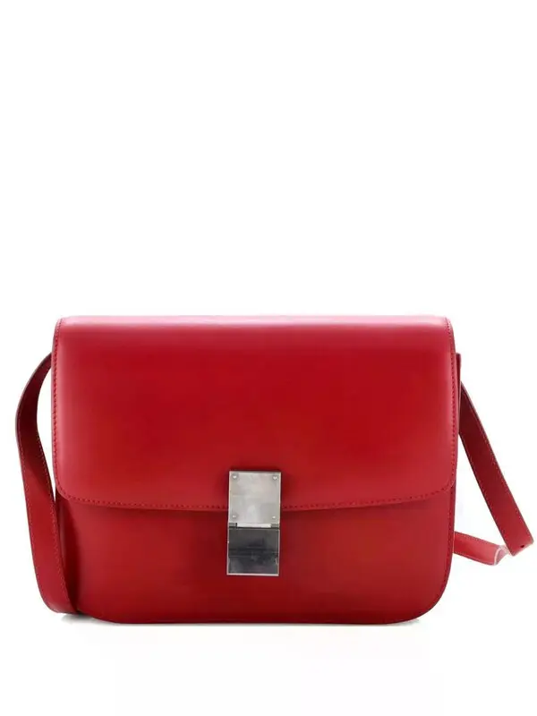 Celine Classic Box Smooth Leather Crossbody Bag