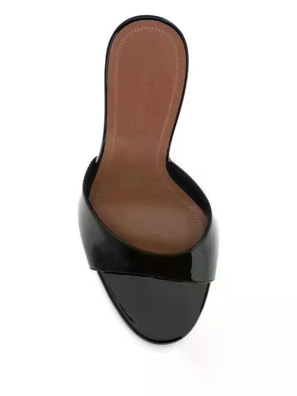 Amina Muaddi 105mm Elodie Sandals