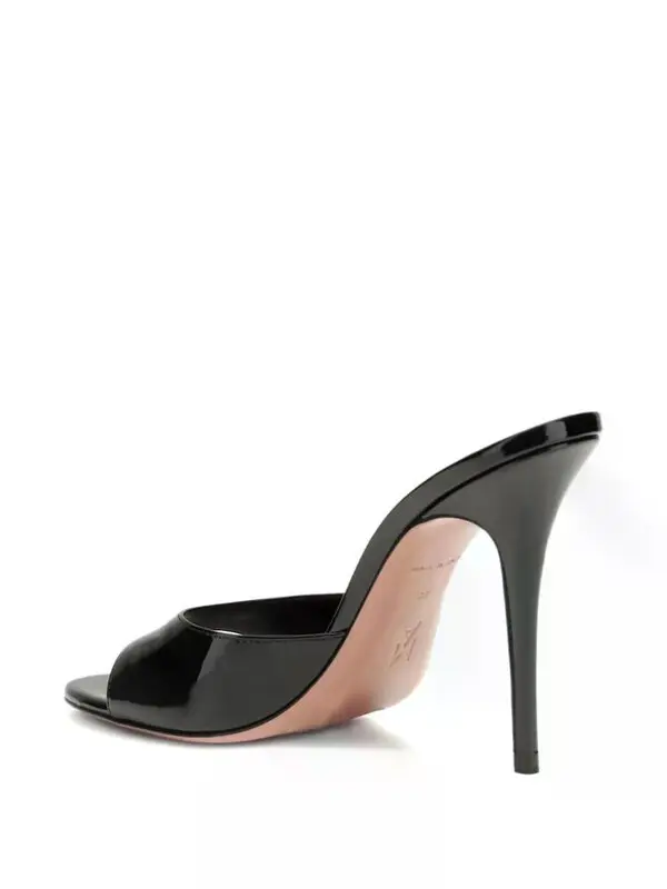 Amina Muaddi 105mm Elodie Sandals