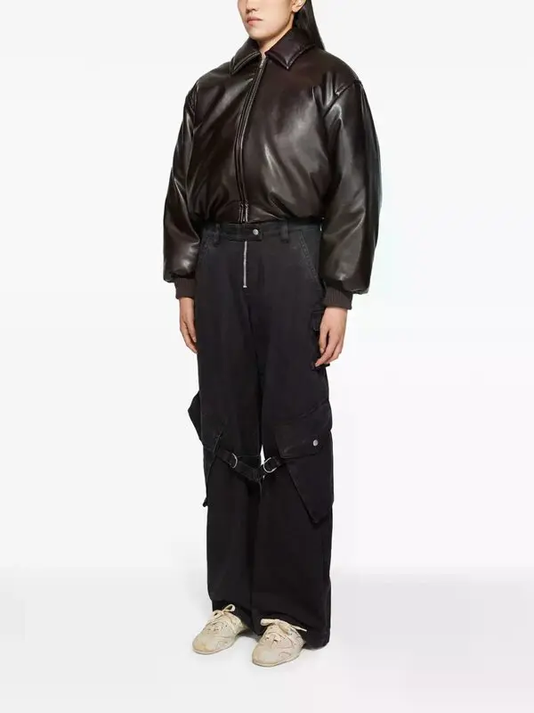 Acne Studios Rear Drawstring Detailing Trainers - Neutrals