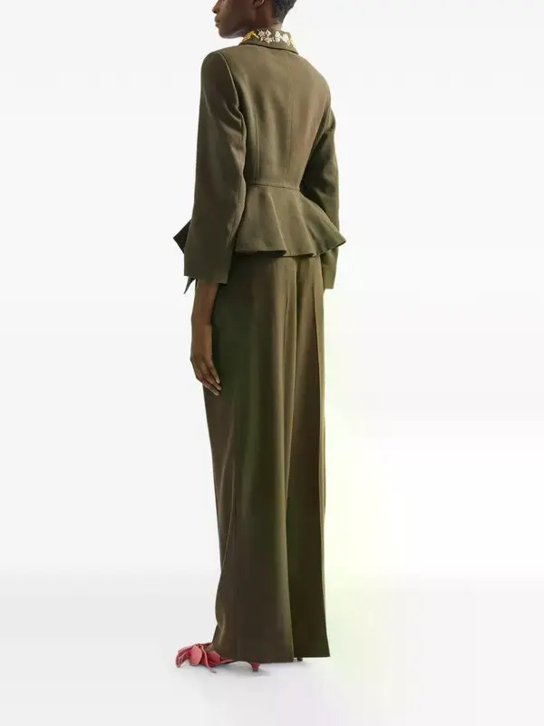 Erdem Pleated-front Tailored Trousers