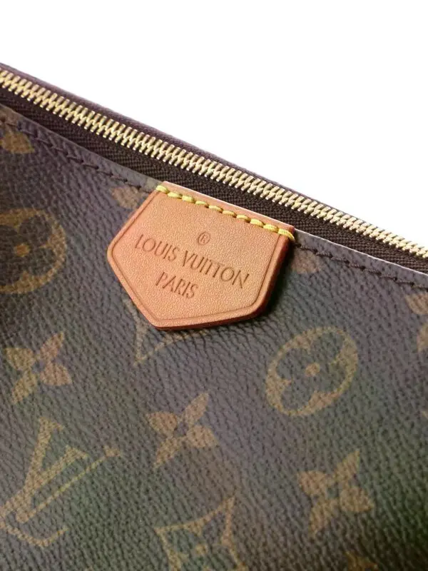 LOUIS VUITTON Multi Pochette Accessoires Monogram Canvas Crossbody Bag