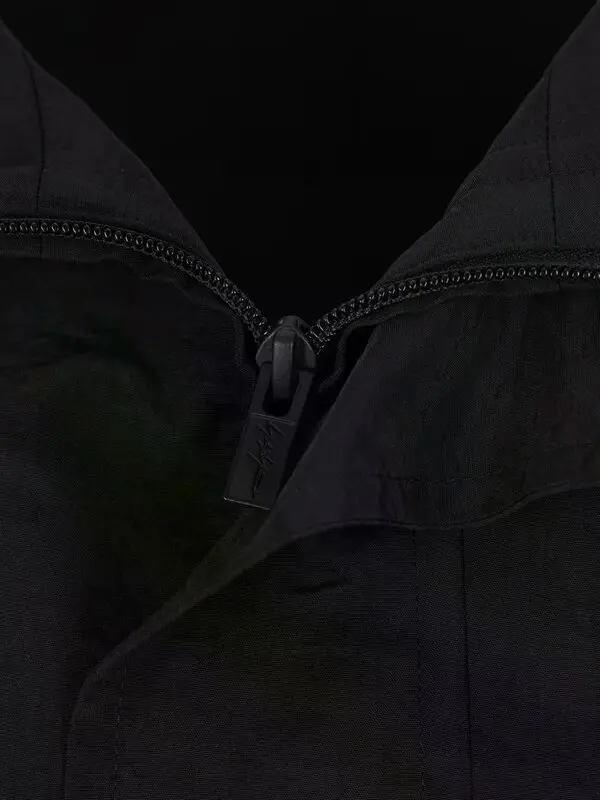 Yohji Yamamoto Hooded Zip Coat