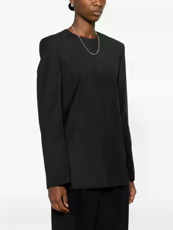 TOTEME Long-sleeve Blouse - Grey