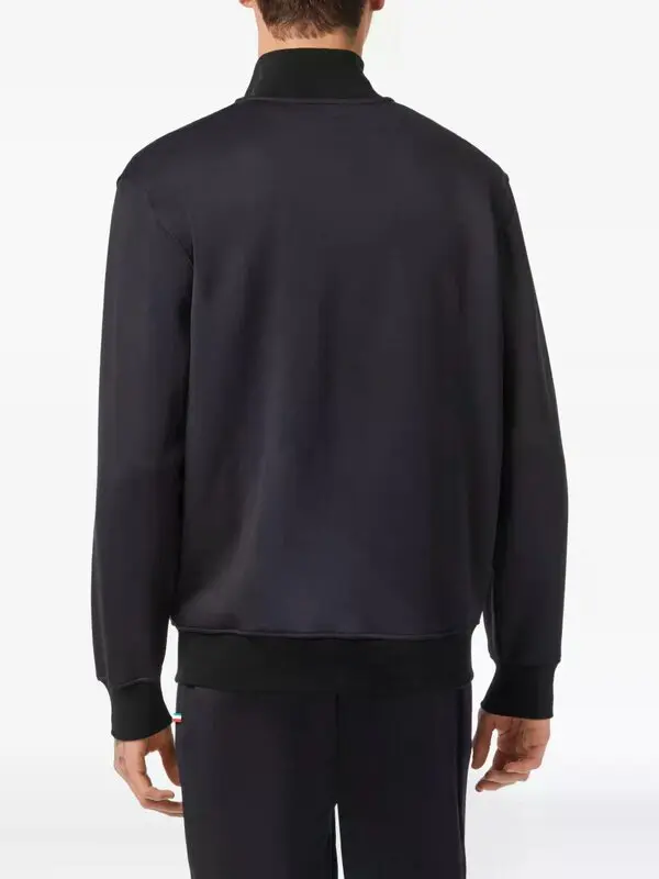 BILLIONAIRE Logo-patch Zip-up Sweatshirt