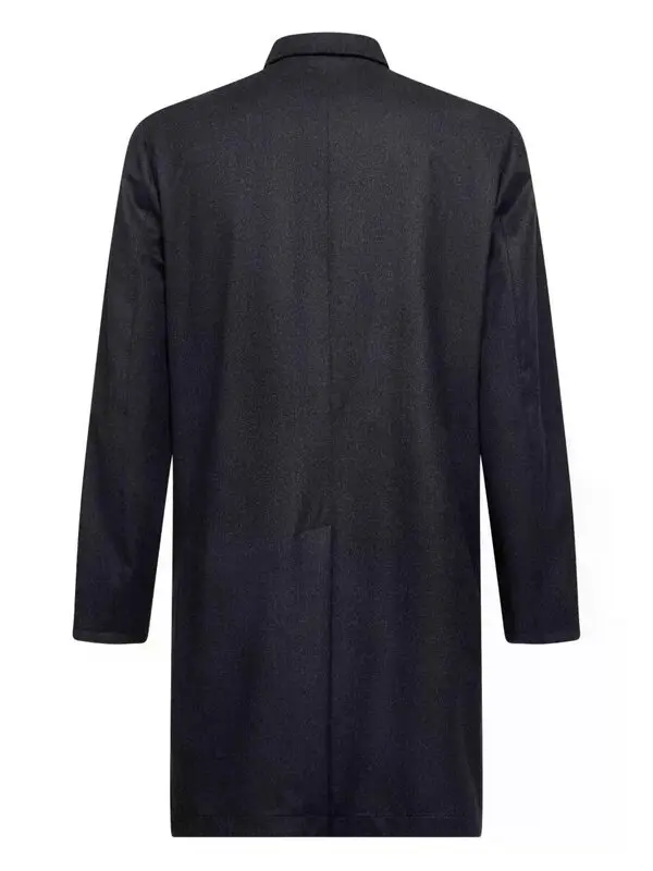 D4.0 Reversible Single-breasted Coat - Grey