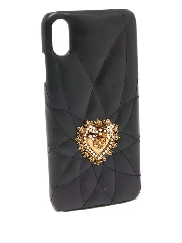 Dolce & Gabbana Sacred Heart Quilted Iphone Xs Case