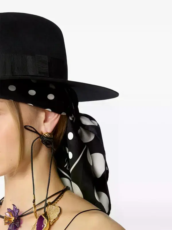 Nina Ricci Felted Fedora Hat