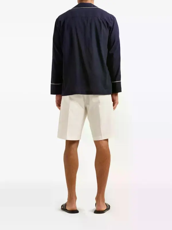 Orlebar Brown Murray Piped-trim Overshirt