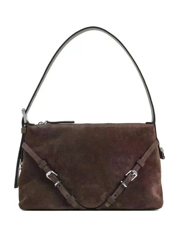 Givenchy Buckle-detail Shoulder Bag - Brown