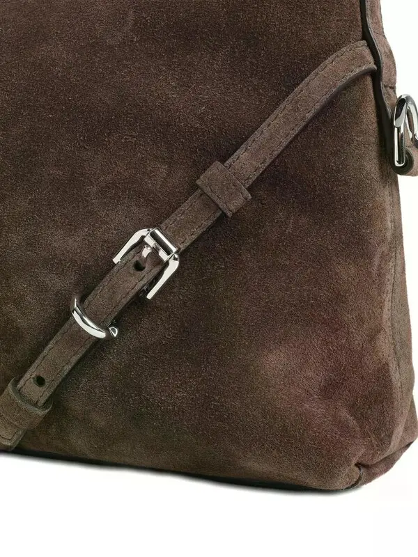 Givenchy Buckle-detail Shoulder Bag - Brown