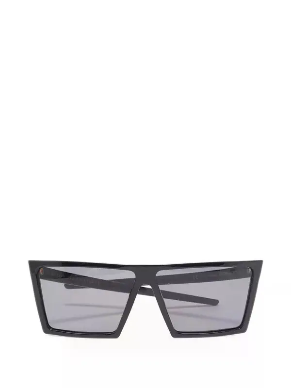 RETROSUPERFUTURE Geometric Rectangle Sunglasses - Black