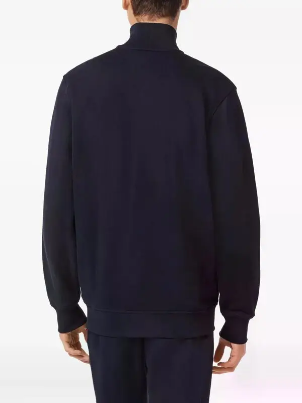 BILLIONAIRE Logo-patch Zip-up Sweatshirt