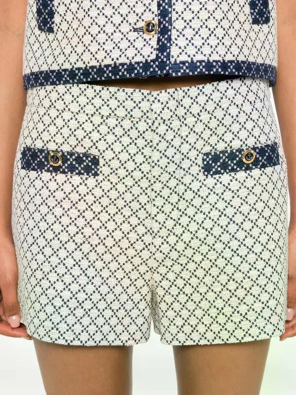 Gucci Geometric-pattern Pocket Shorts