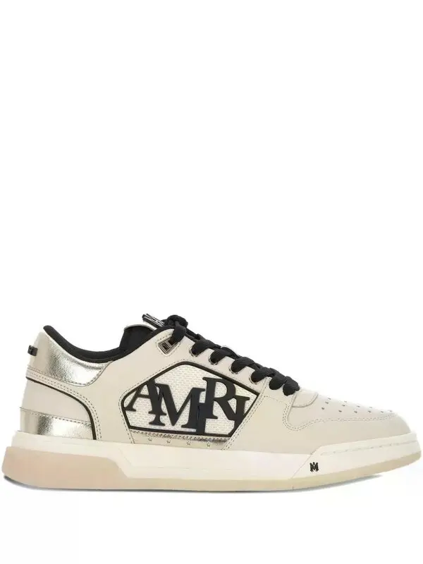 Amiri Classic Low Logo Patch Sneakers - Neutrals