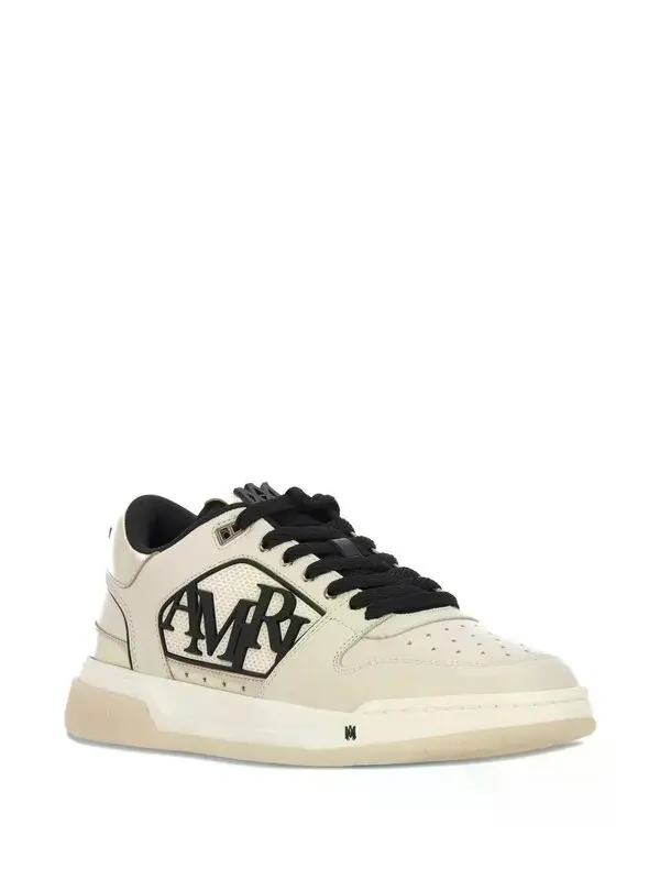 Amiri Classic Low Logo Patch Sneakers - Neutrals