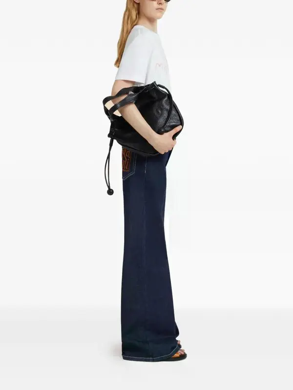 Marni Flock-printed Logo T-shirt