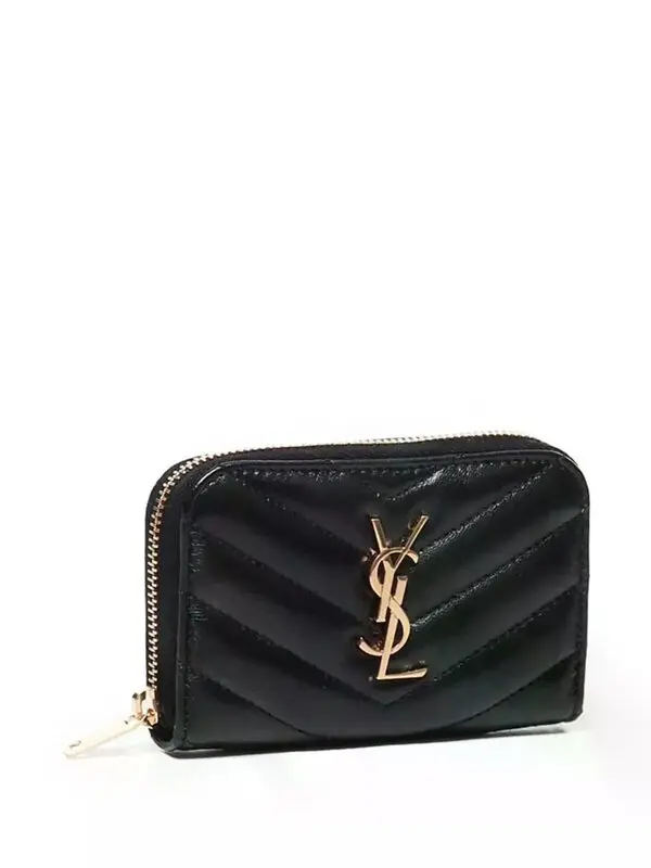 Saint Laurent Cassandre-plaque Wallet