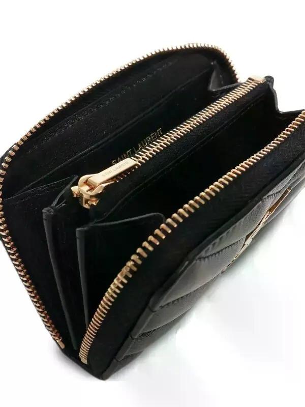 Saint Laurent Cassandre-plaque Wallet