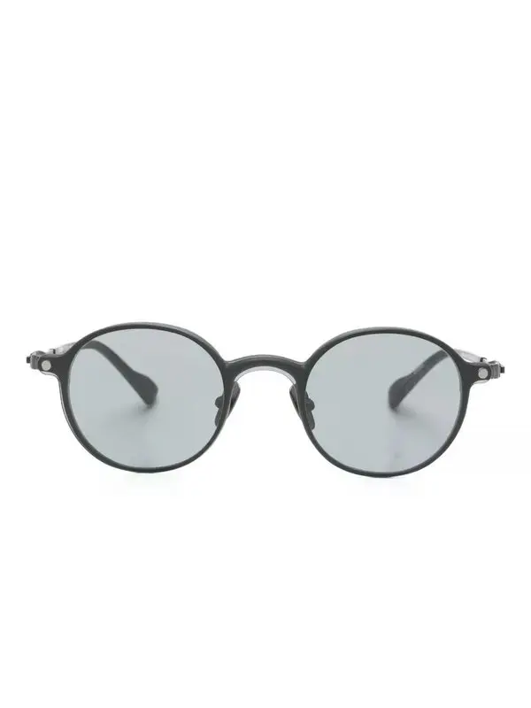 SNOB Tommi Round-frame Glasses - Black