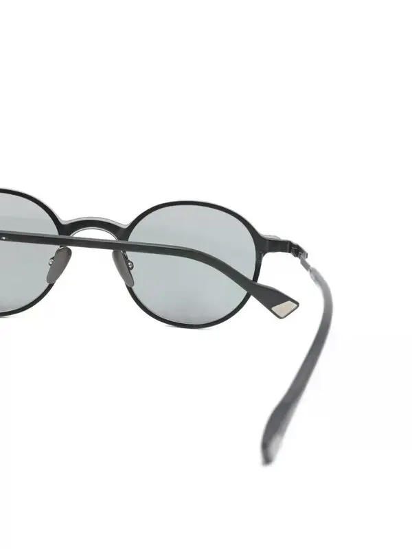 SNOB Tommi Round-frame Glasses - Black