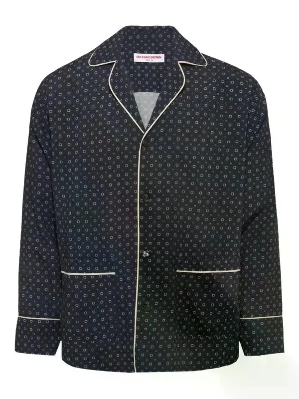 Orlebar Brown Murray Printed Overshirt