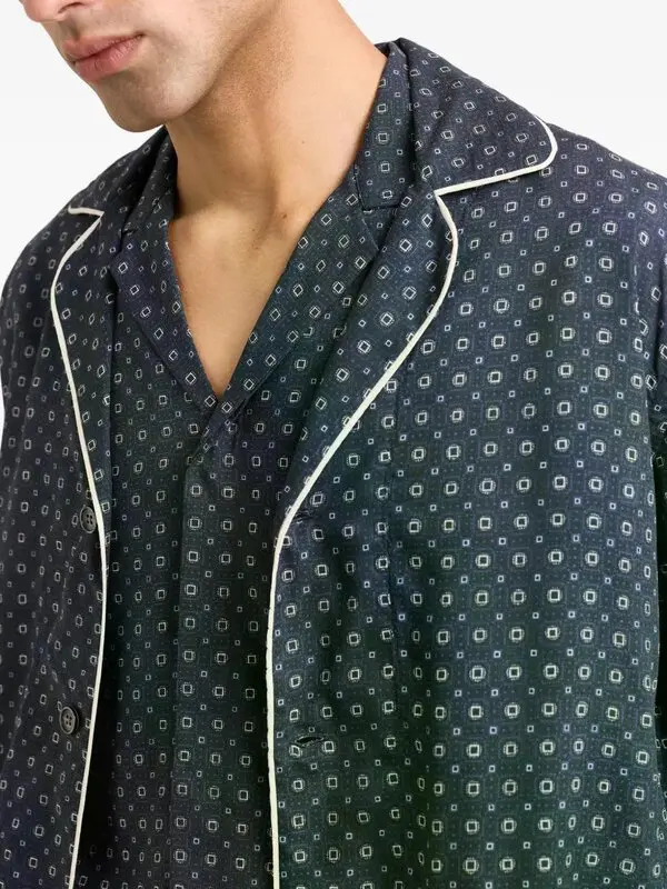 Orlebar Brown Murray Printed Overshirt
