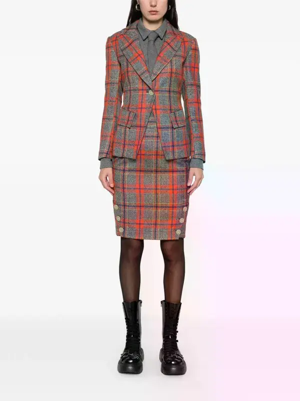 VIVIENNE WESTWOOD 2016-2017 Checked Jacket