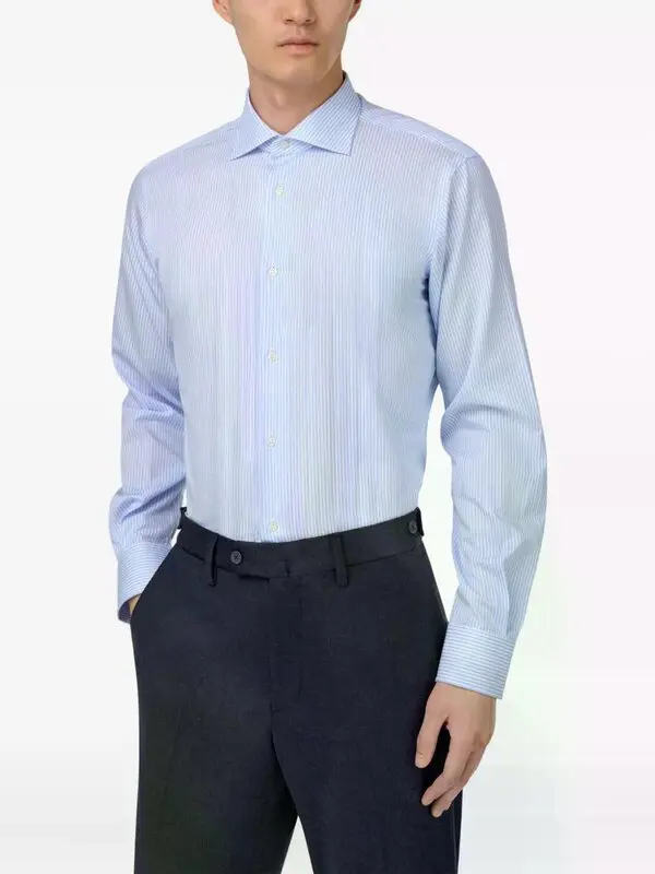 Boggi Milano Striped Cotton Shirt